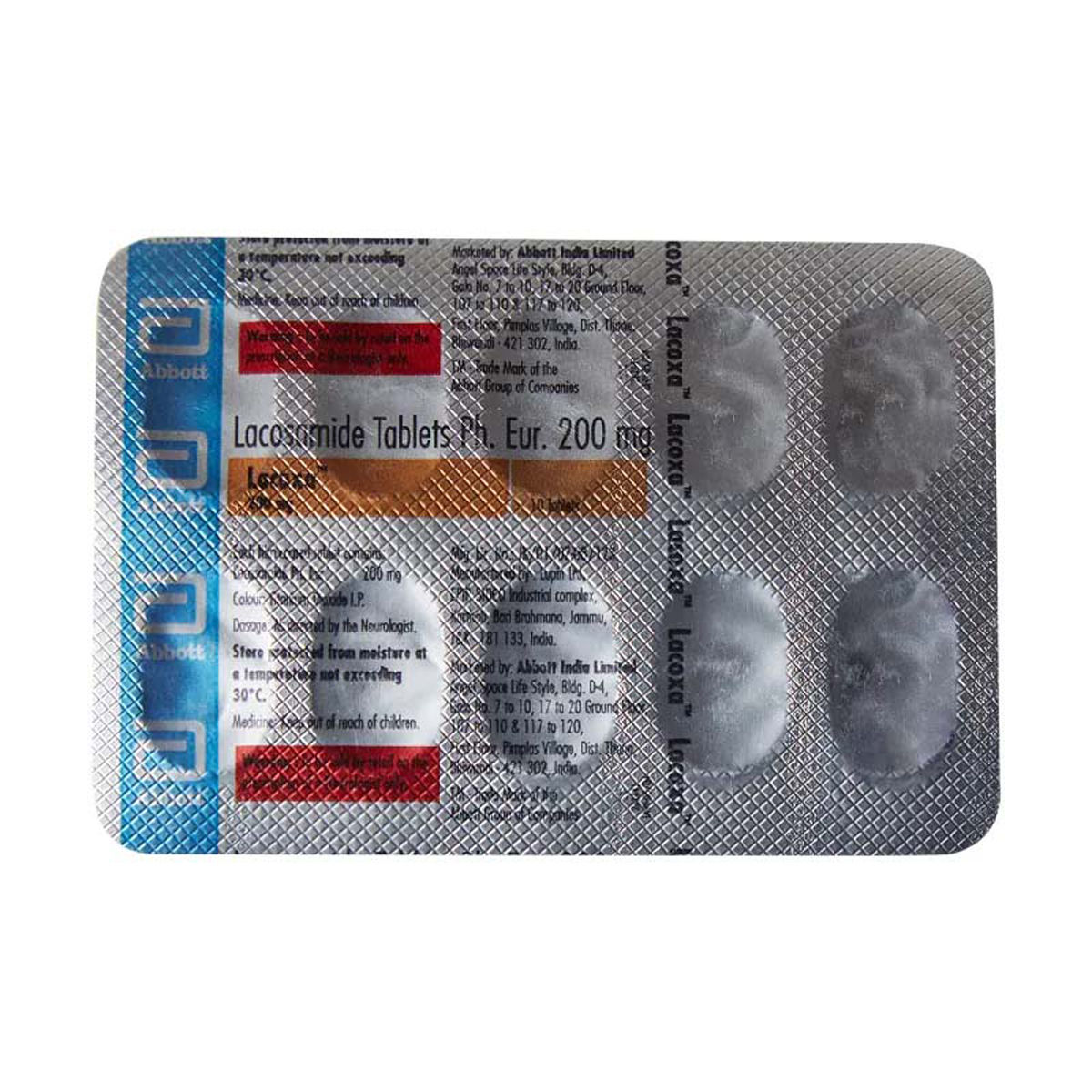 LACOXA 200MG TABLET 10'S Price, Uses, Side Effects, Composition ...