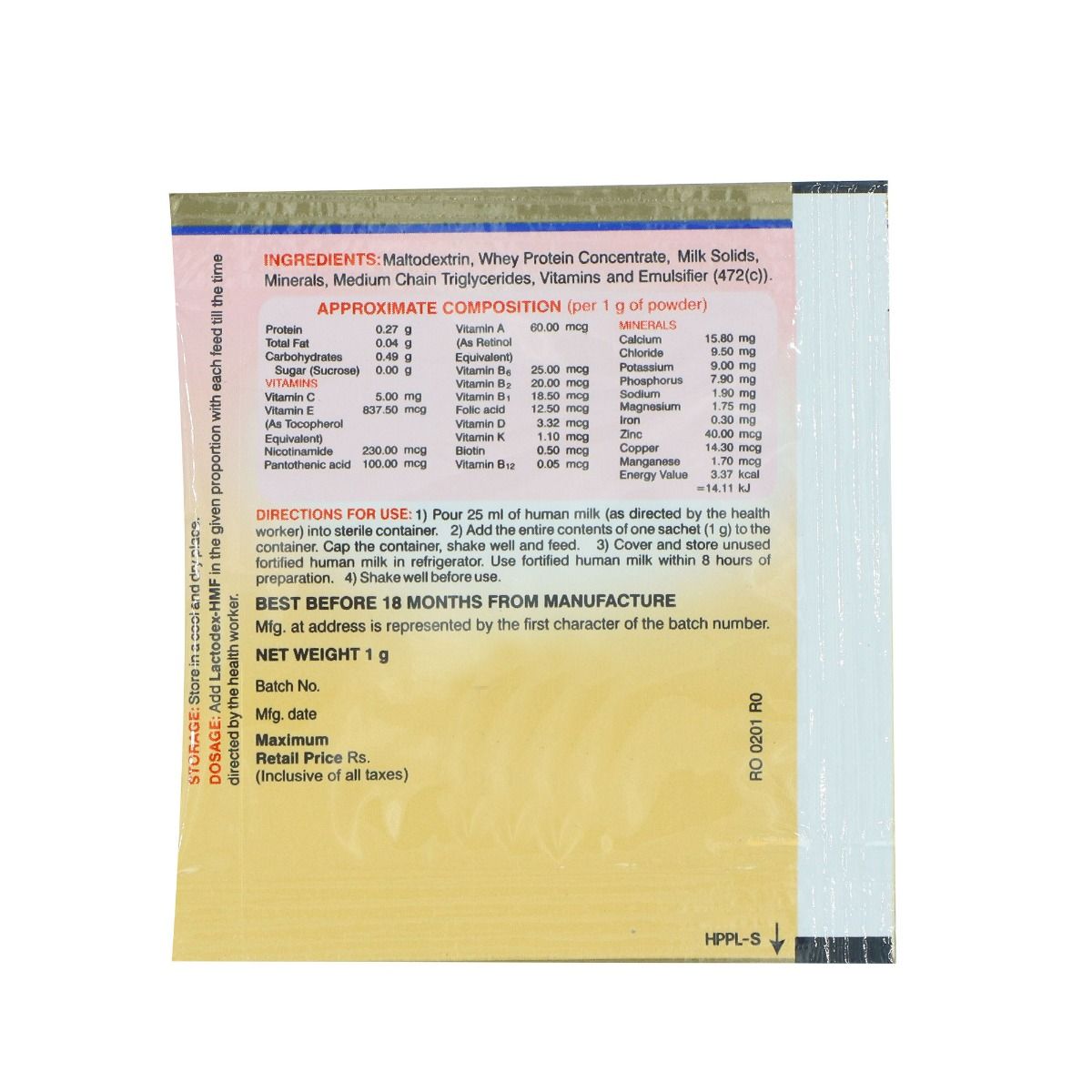 Lactodex HMF Powder, 1 gm Price, Uses, Side Effects, Composition ...