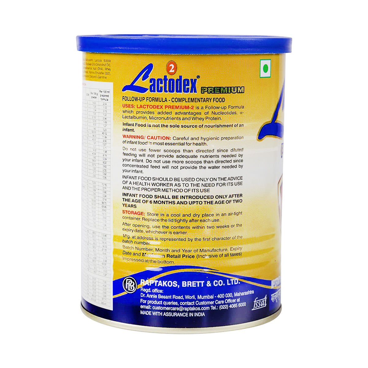 Lactodex Premium Follow-Up Formula Stage 2 Powder, 400 gm Price, Uses ...