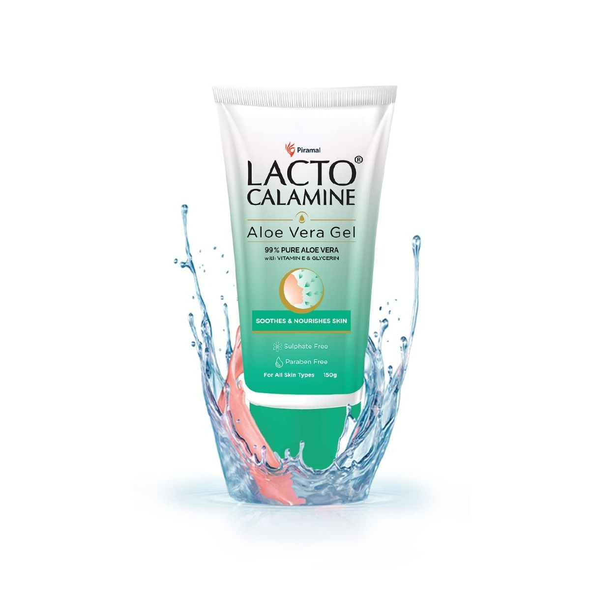 Buy Lacto Calamine Aloe Vera Gel with Vitamin E & Glycerin, 150 gm | 19 ...