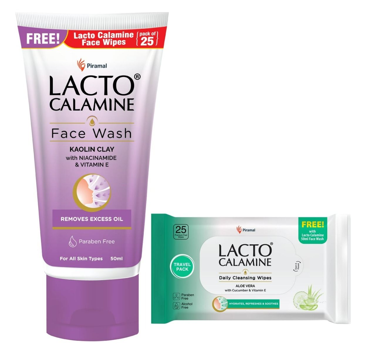 Buy Lacto Calamine Kaolin Clay Face Wash, 50 ml | 19 Minutes Delivery ...