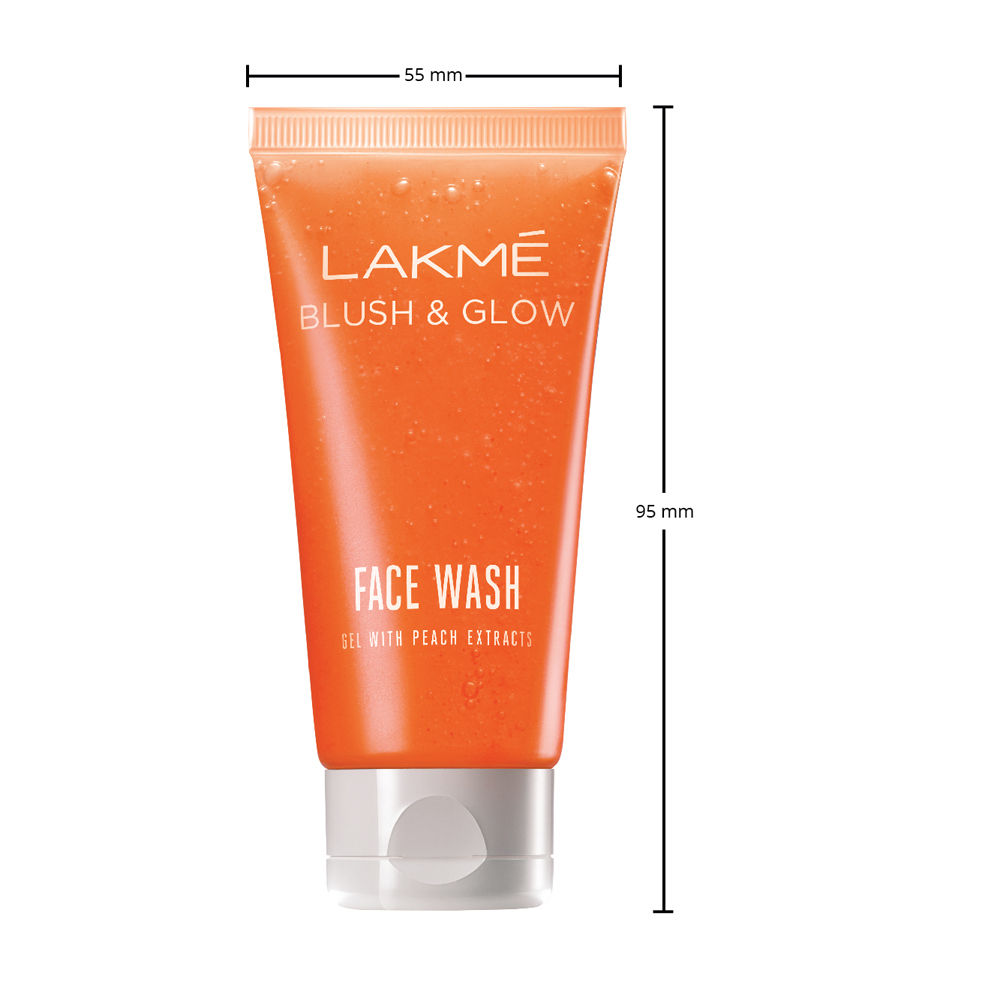 Lakme Blush And Glow Peach Gel Face Wash 50 Gm Price Uses Side Effects