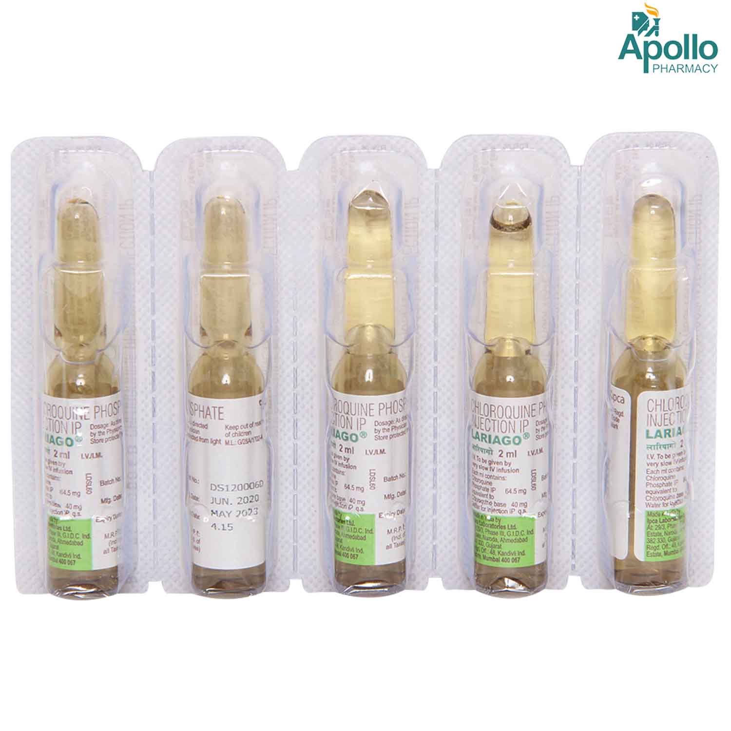 Lariago Injection 2 ml | Uses, Side Effects, Price | Apollo Pharmacy