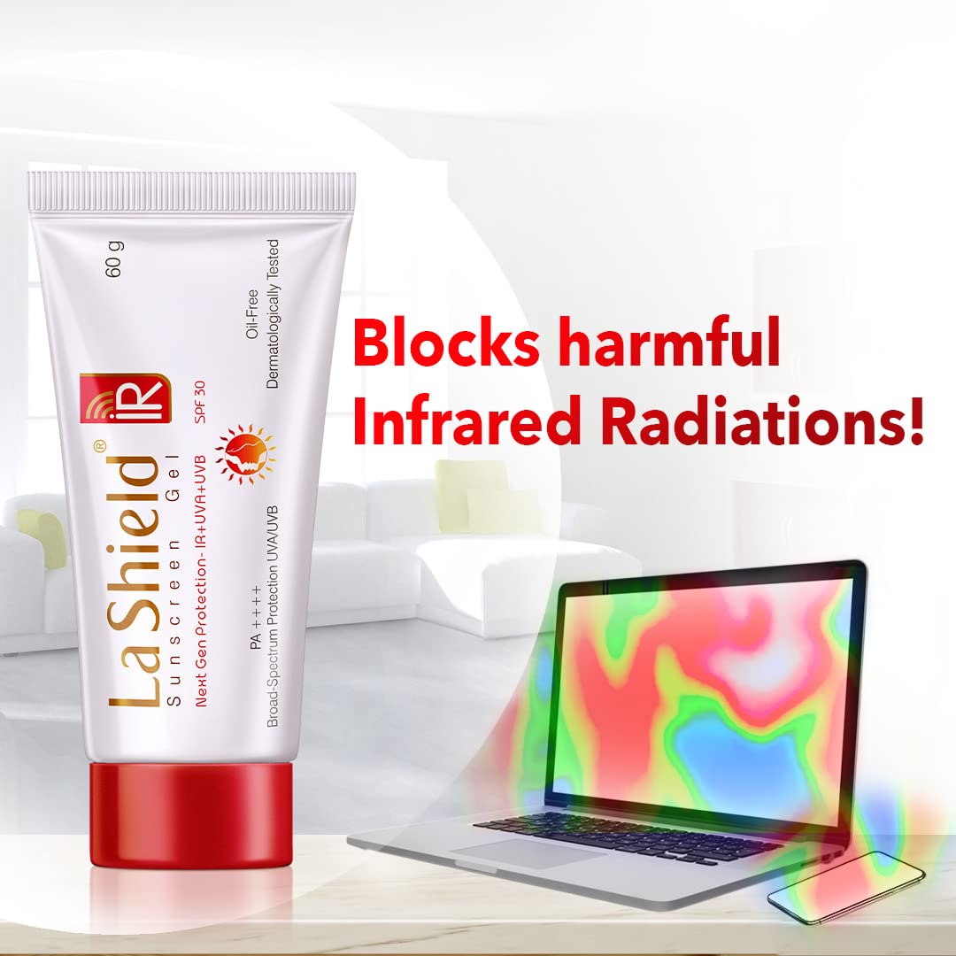 LA Shield IR SPF 30 PA++++ Sunscreen Gel, 60 gm Price, Uses, Side ...