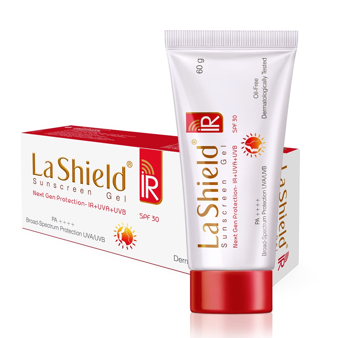 LA Shield IR SPF 30 PA++++ Sunscreen Gel, 60 gm Price, Uses, Side Effects, Composition - Apollo ...