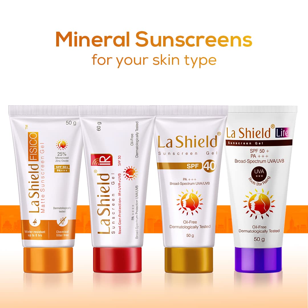 La Shield Fisico SPF 50+ & PA+++ Matte Sunscreen Gel, 50 gm Price, Uses ...