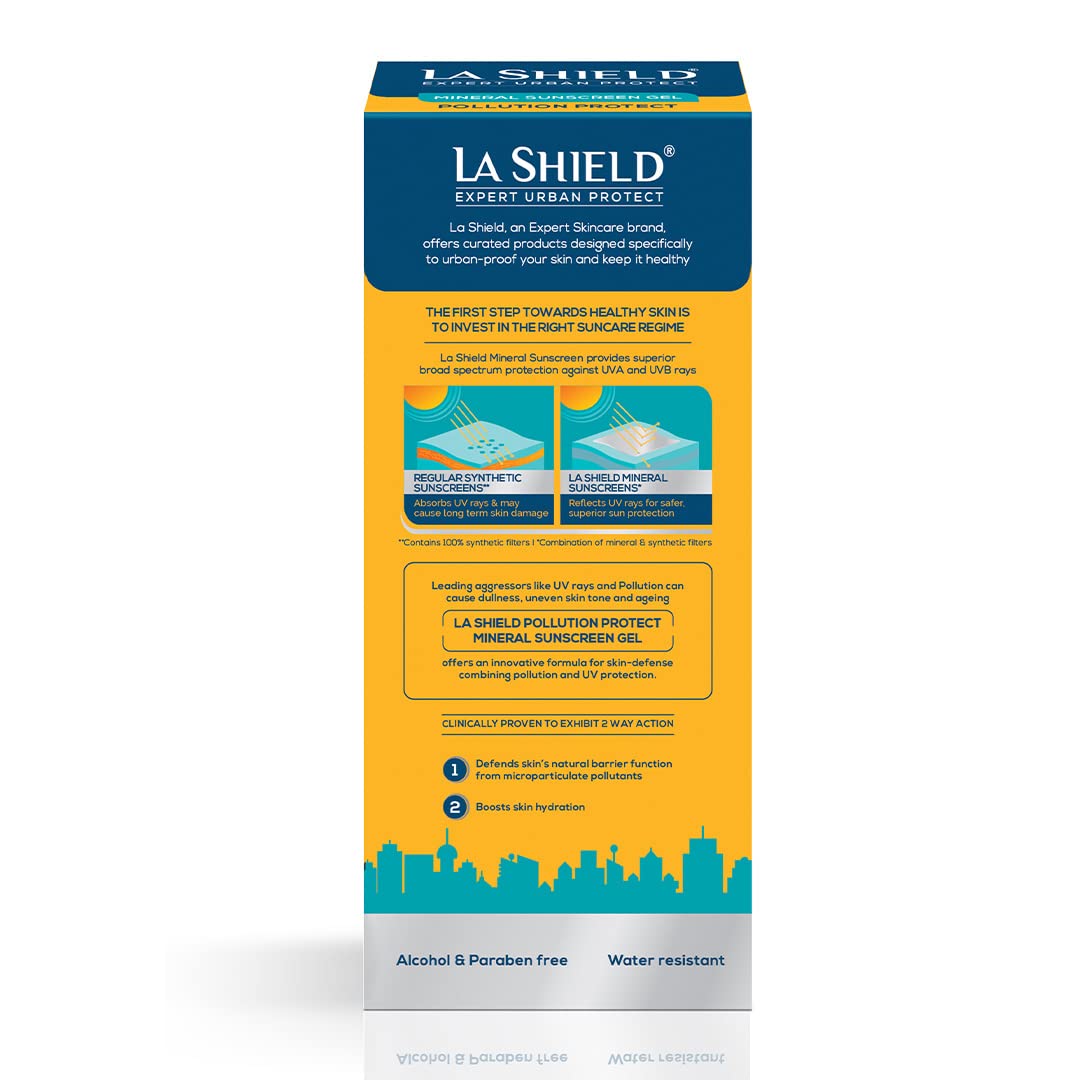 La Shield Expert Urban Protect SPF 40 PA+++ Sunscreen Gel, 50 gm Price ...