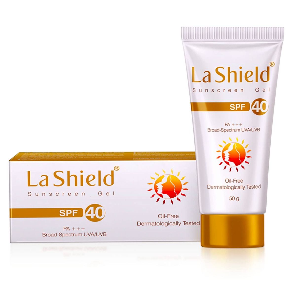 La Shield SPF 40 PA+++ Sunscreen Gel, 50 gm Price, Uses, Side Effects, Composition - Apollo Pharmacy