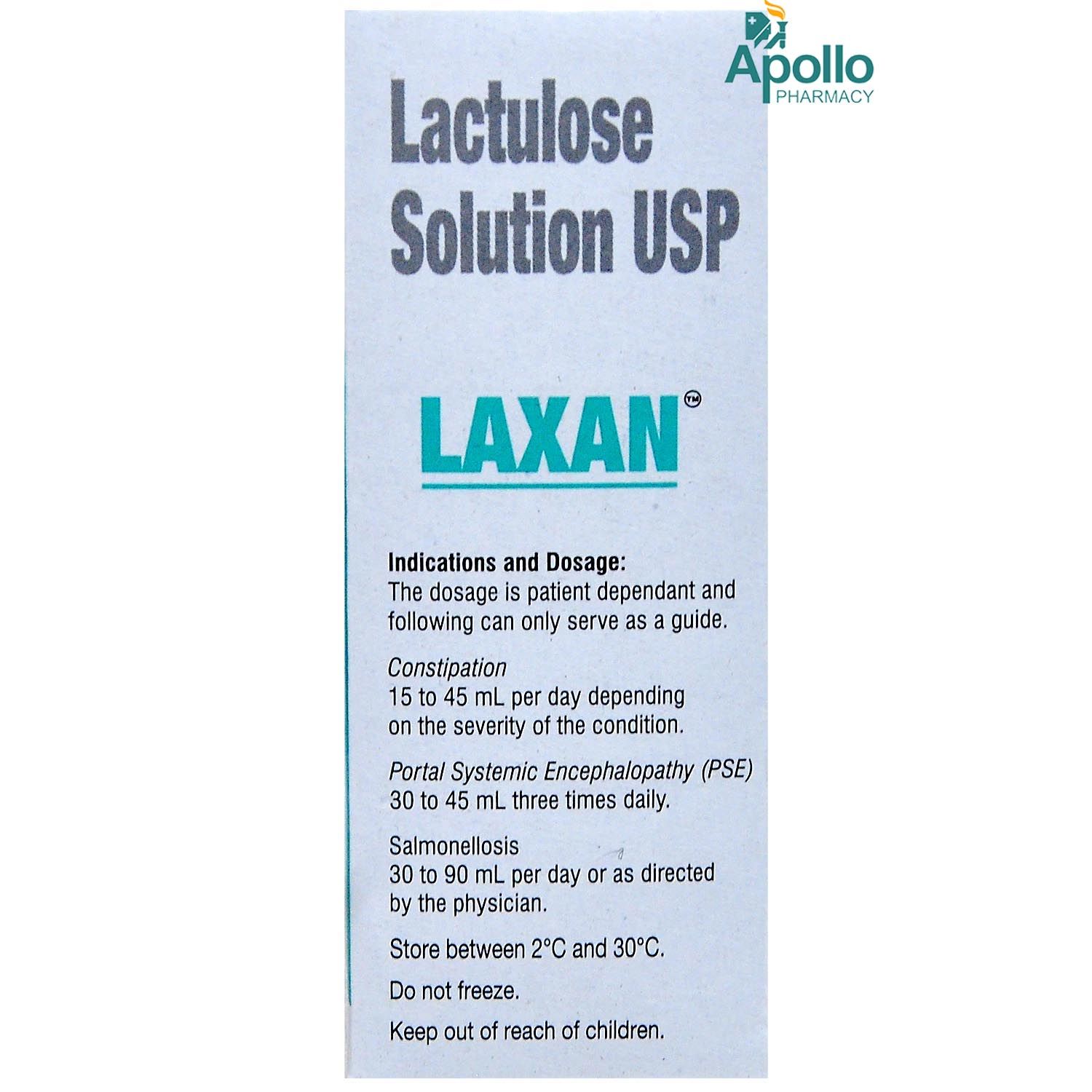 Laxan Oral Solution 100 ml Price, Uses, Side Effects, Composition ...