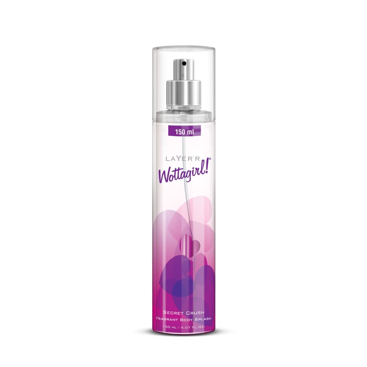 Buy Layer'r Wottagirl Secret Crush Body Splash, 150 ml | 19 Minutes ...