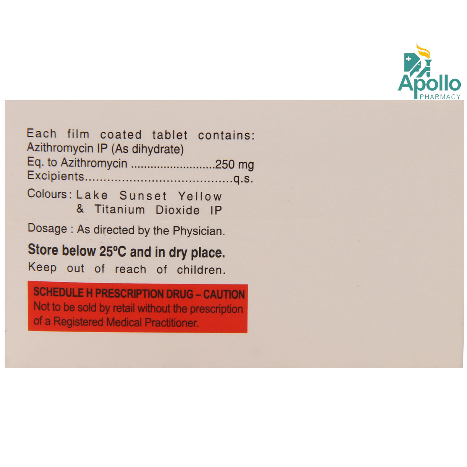 Laz 250 mg Tablet 6's Price, Uses, Side Effects, Composition - Apollo ...