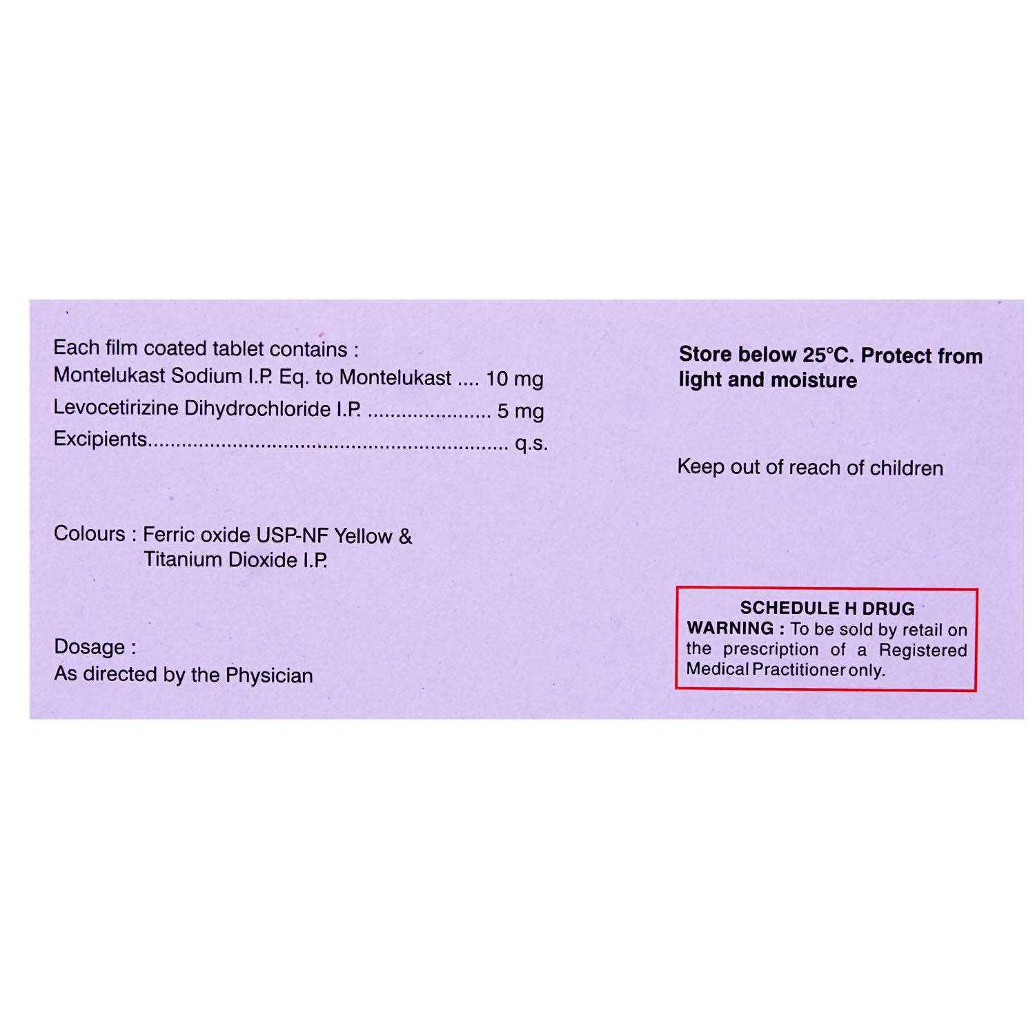 Lazine M Tablet 10's Price, Uses, Side Effects, Composition - Apollo ...