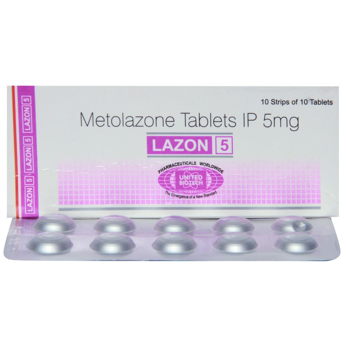 Lazon 5 mg Tablet 10's Price, Uses, Side Effects, Composition - Apollo ...
