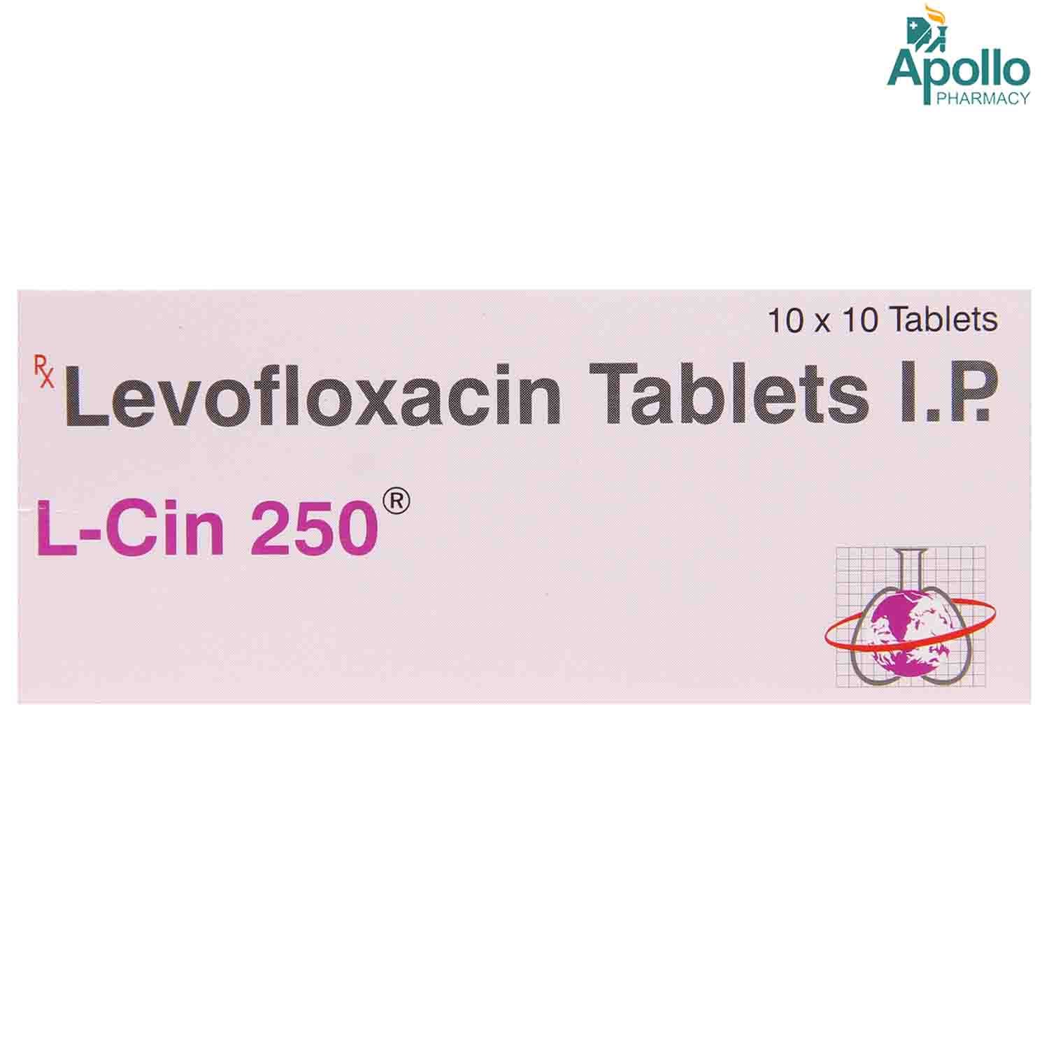L-Cin 250 Tablet | Uses, Side Effects, Price | Apollo Pharmacy
