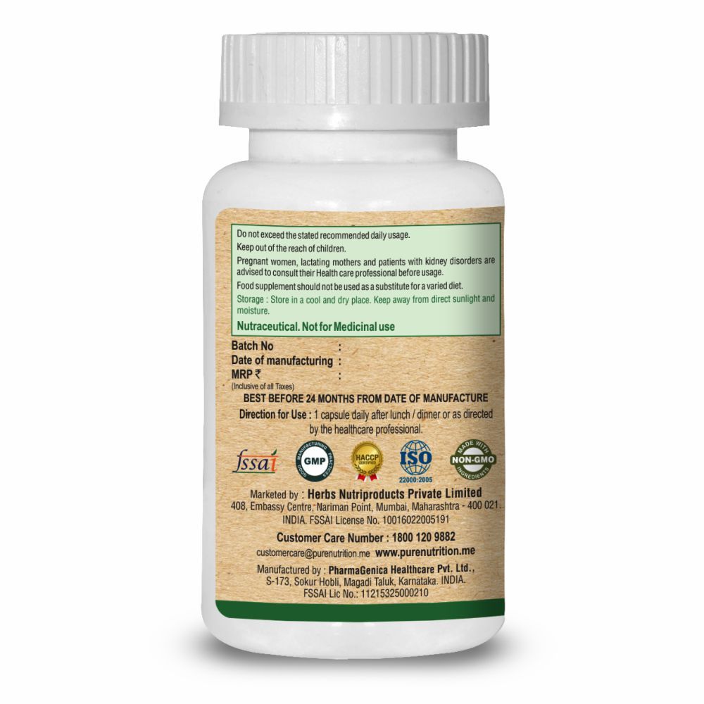 Pure Nutrition Digestive Enzymes 800 mg, 60 Capsules Price, Uses, Side ...