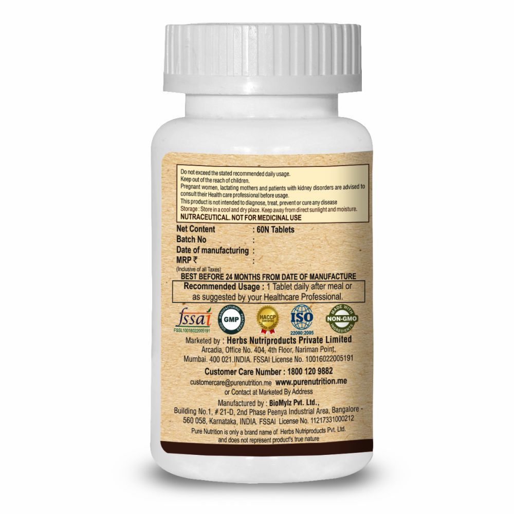 Pure Nutrition Selenium Max, 60 Tablets Price, Uses, Side Effects ...