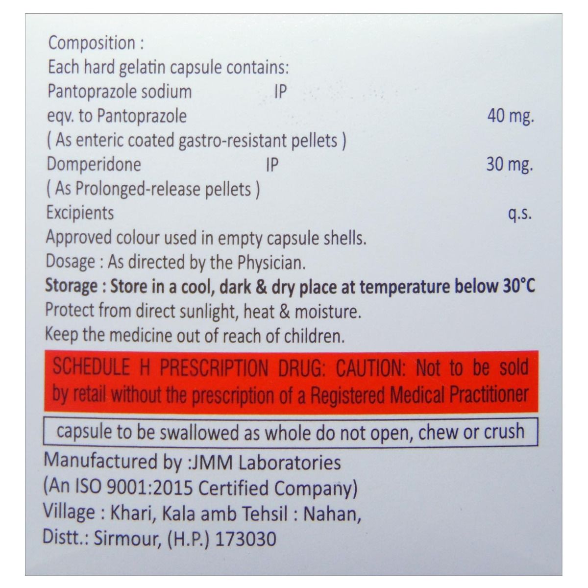 Leporis DSR Capsule 10's Price, Uses, Side Effects, Composition ...