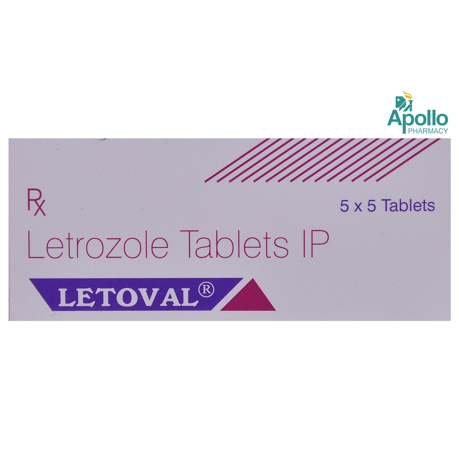 Letoval Tablet 5's Price, Uses, Side Effects, Composition - Apollo Pharmacy