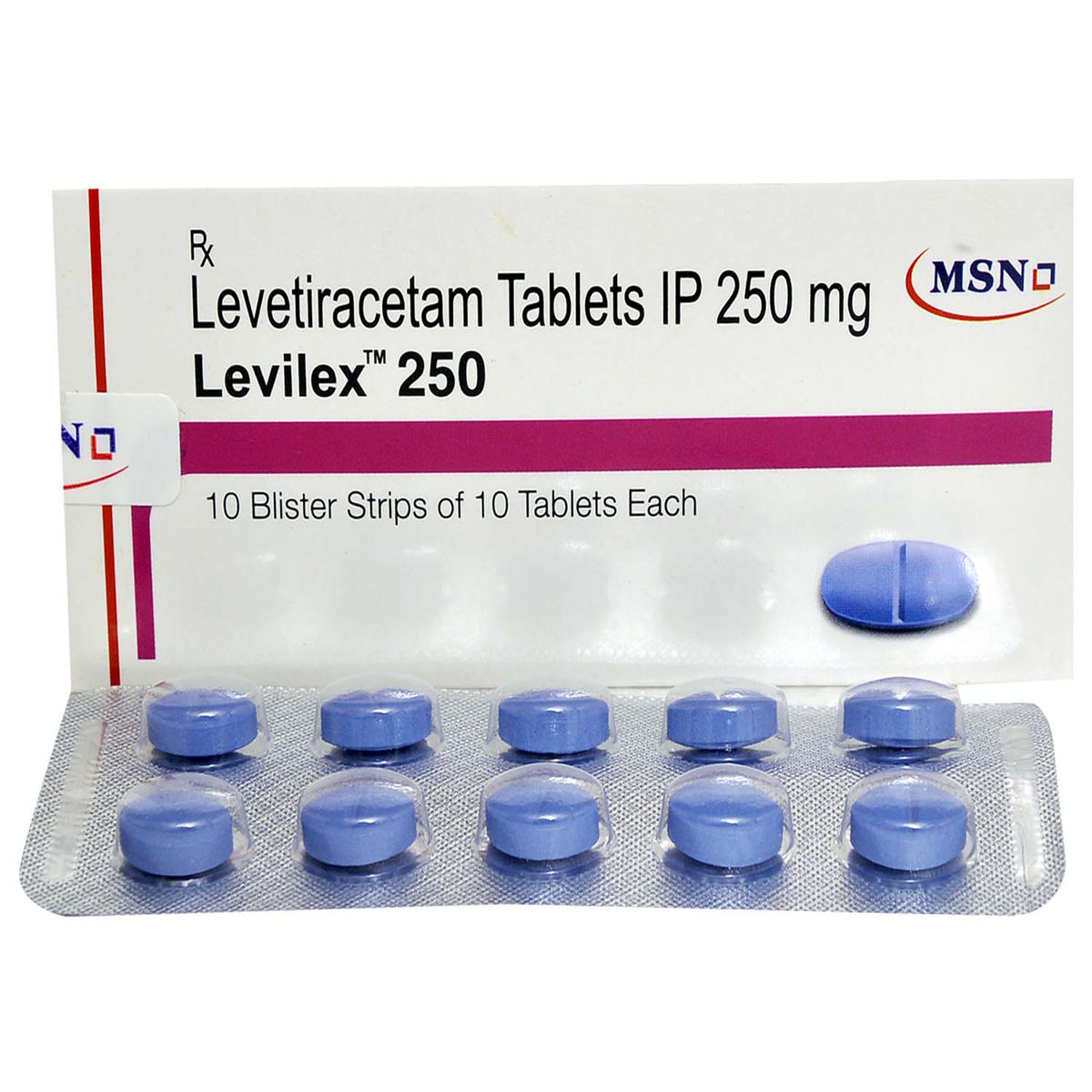 Levilex 250 mg Tablet 10's Price, Uses, Side Effects, Composition ...