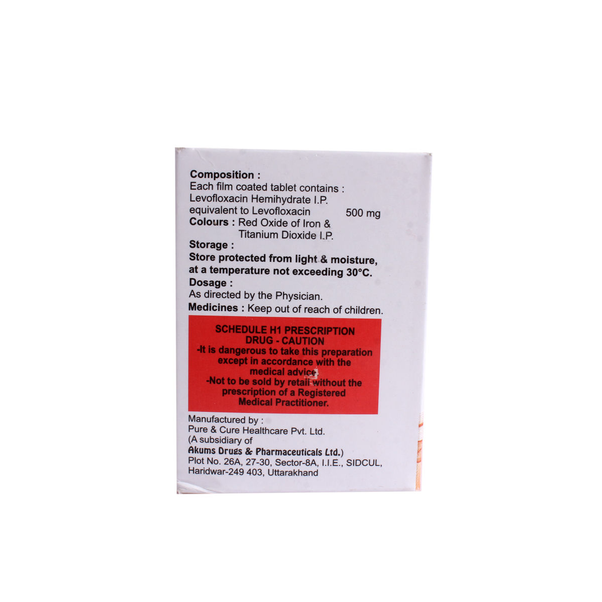 Levolve 500 mg Tablet 10's Price, Uses, Side Effects, Composition ...