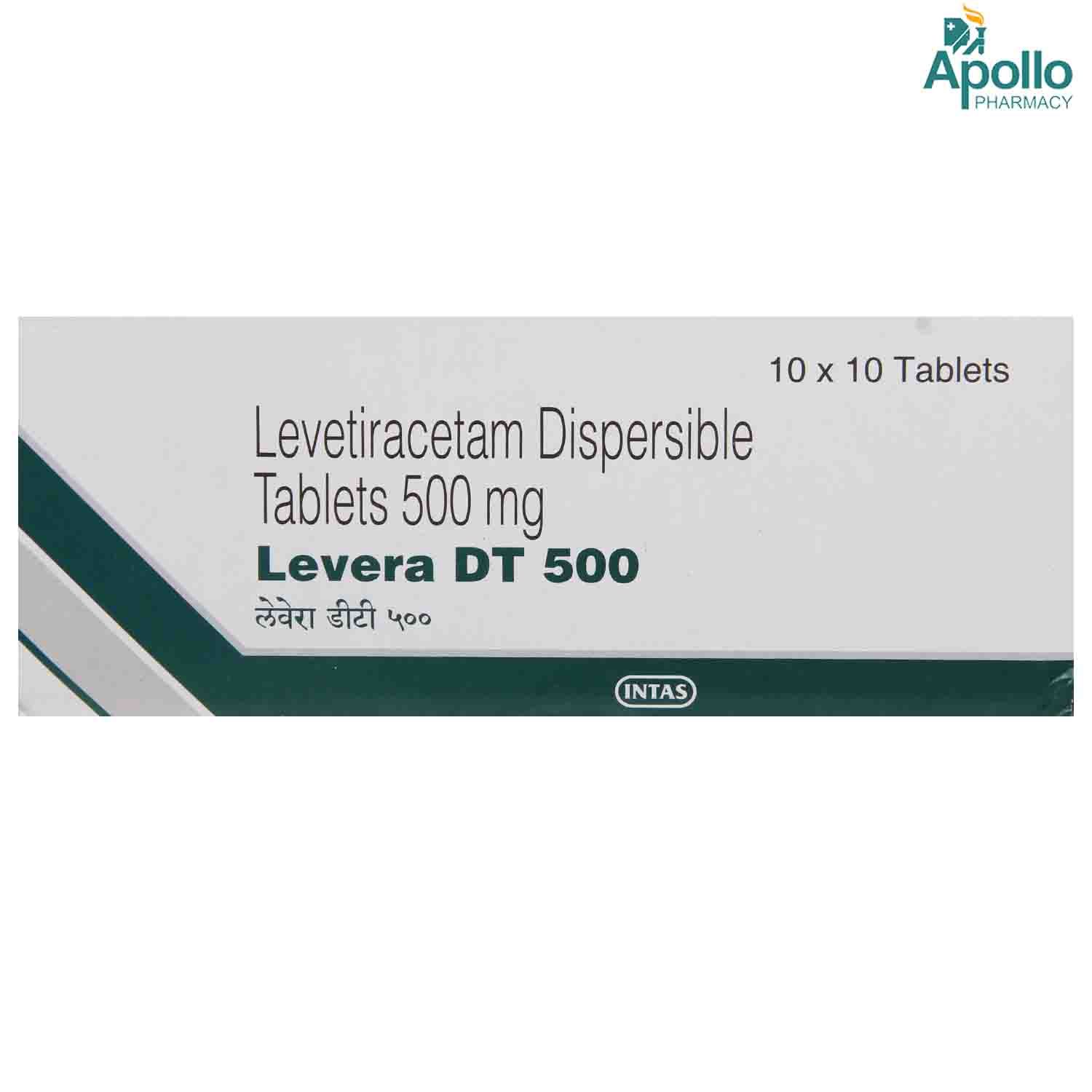 Levera DT 500 Tablet | Uses, Side Effects, Price | Apollo Pharmacy