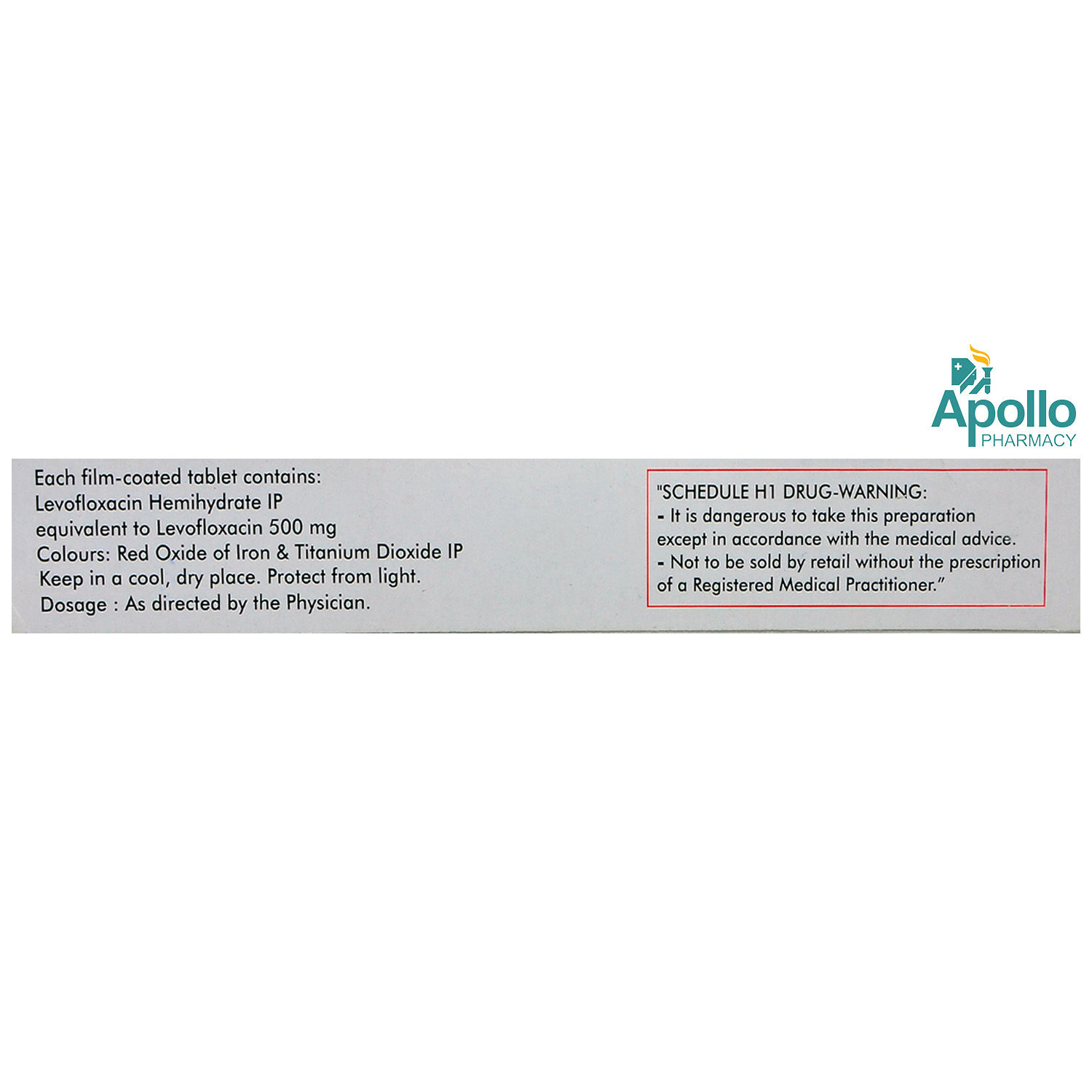 Levobact-500 Tablet | Uses, Side Effects, Price | Apollo Pharmacy