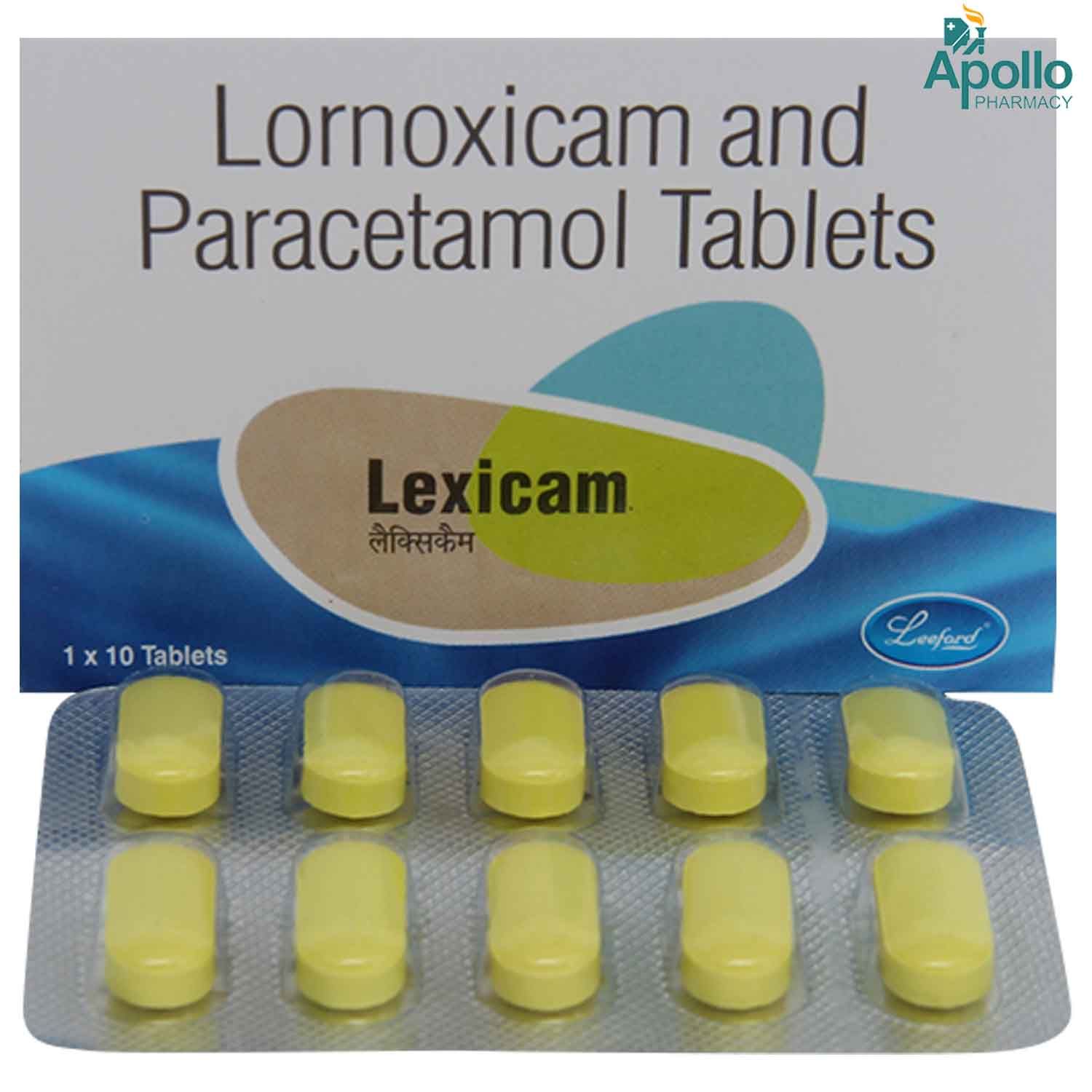 Lexicam Tablet 10's Price, Uses, Side Effects, Composition - Apollo ...