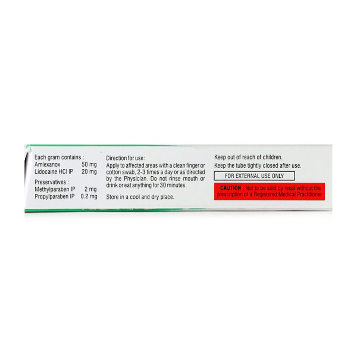 Lexanox Plus Oral Paste, 5 gm Price, Uses, Side Effects, Composition ...