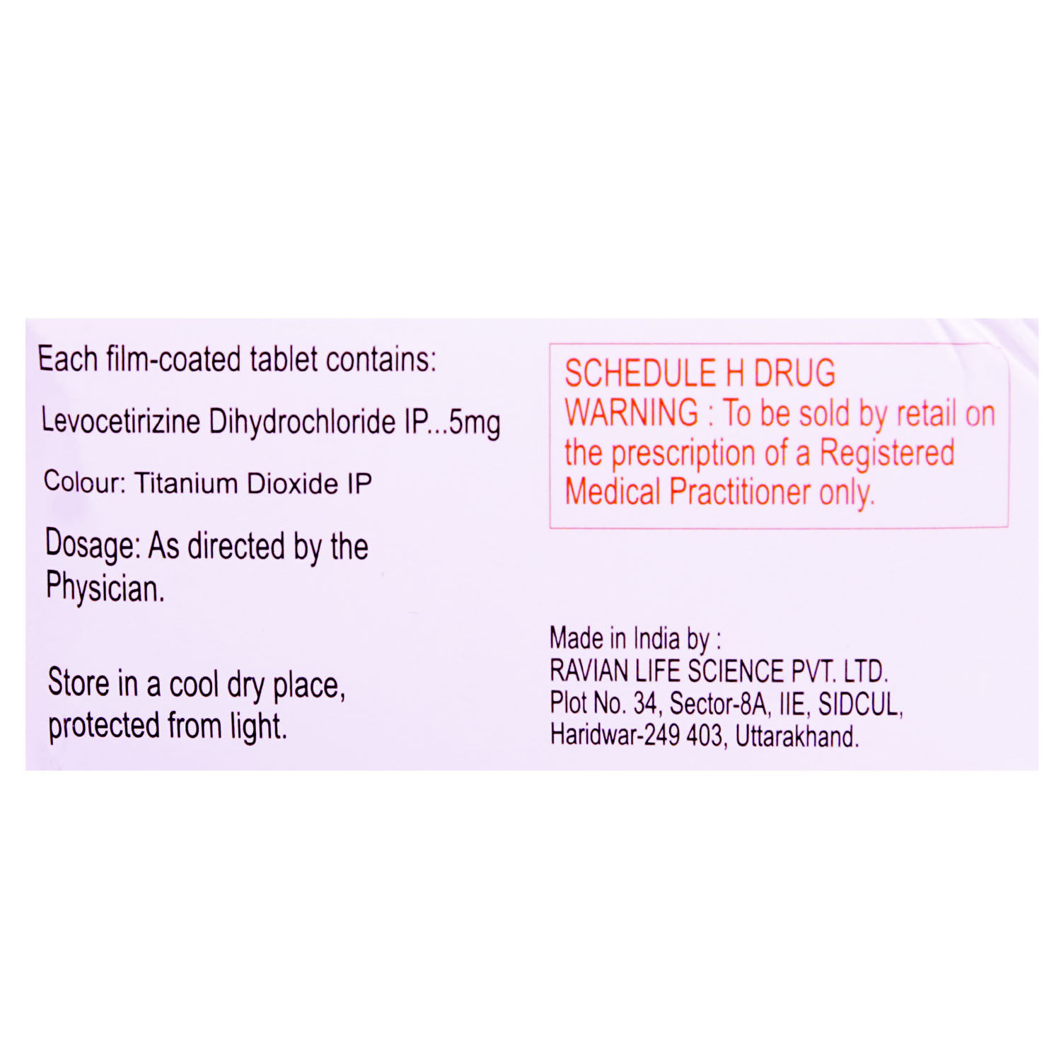 L-Hist Tablet 10's Price, Uses, Side Effects, Composition - Apollo Pharmacy