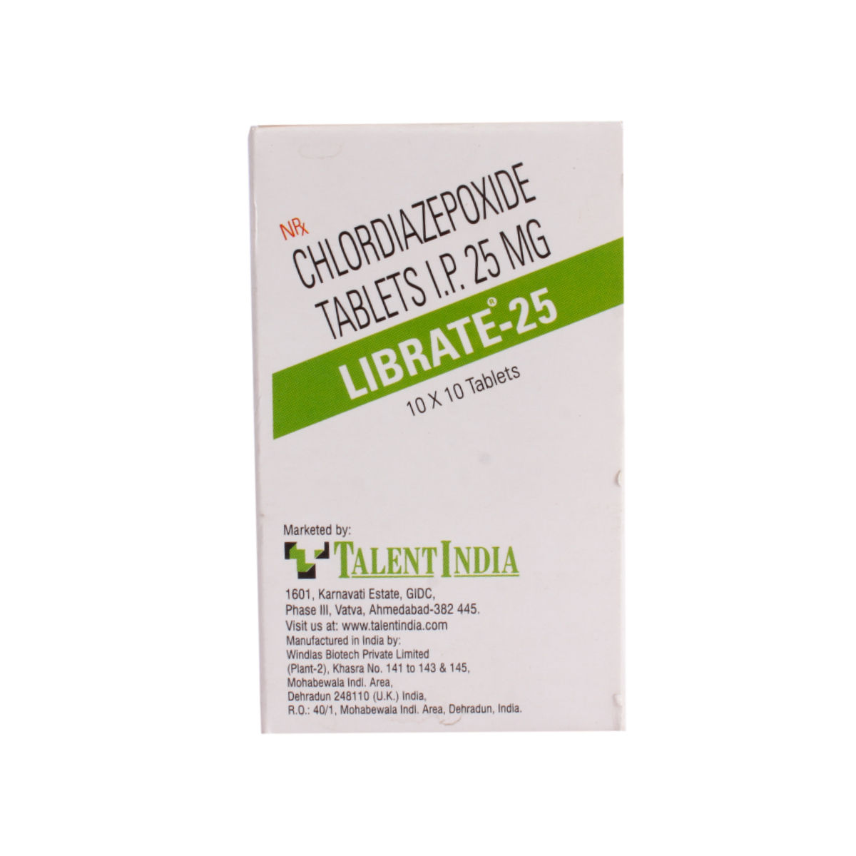 Librate-25mg Tablet 10's Price, Uses, Side Effects, Composition ...