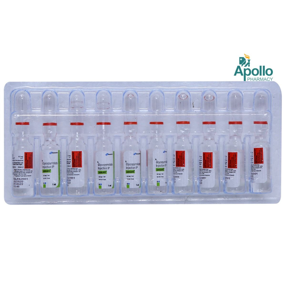LICOLATE INJECTION 1ML Price, Uses, Side Effects, Composition - Apollo ...