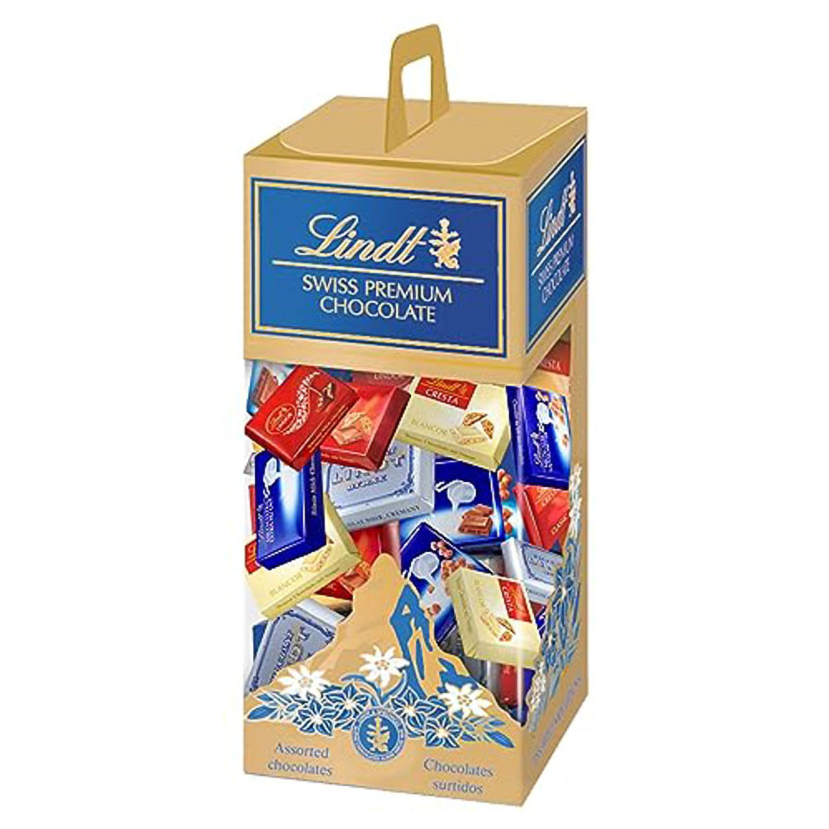 Buy LINDT Swiss Premium Assorted Naps Dark Chocolates, 350 gm | 19 ...