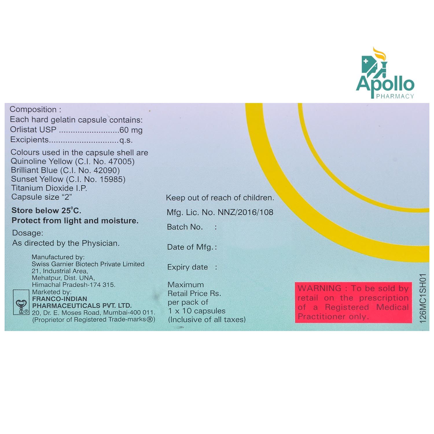 Lipophage 60 Capsule 10's Price, Uses, Side Effects, Composition ...