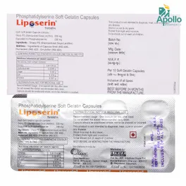 Liposerin Softgel Capsule | Uses, Side Effects, Price | Apollo Pharmacy