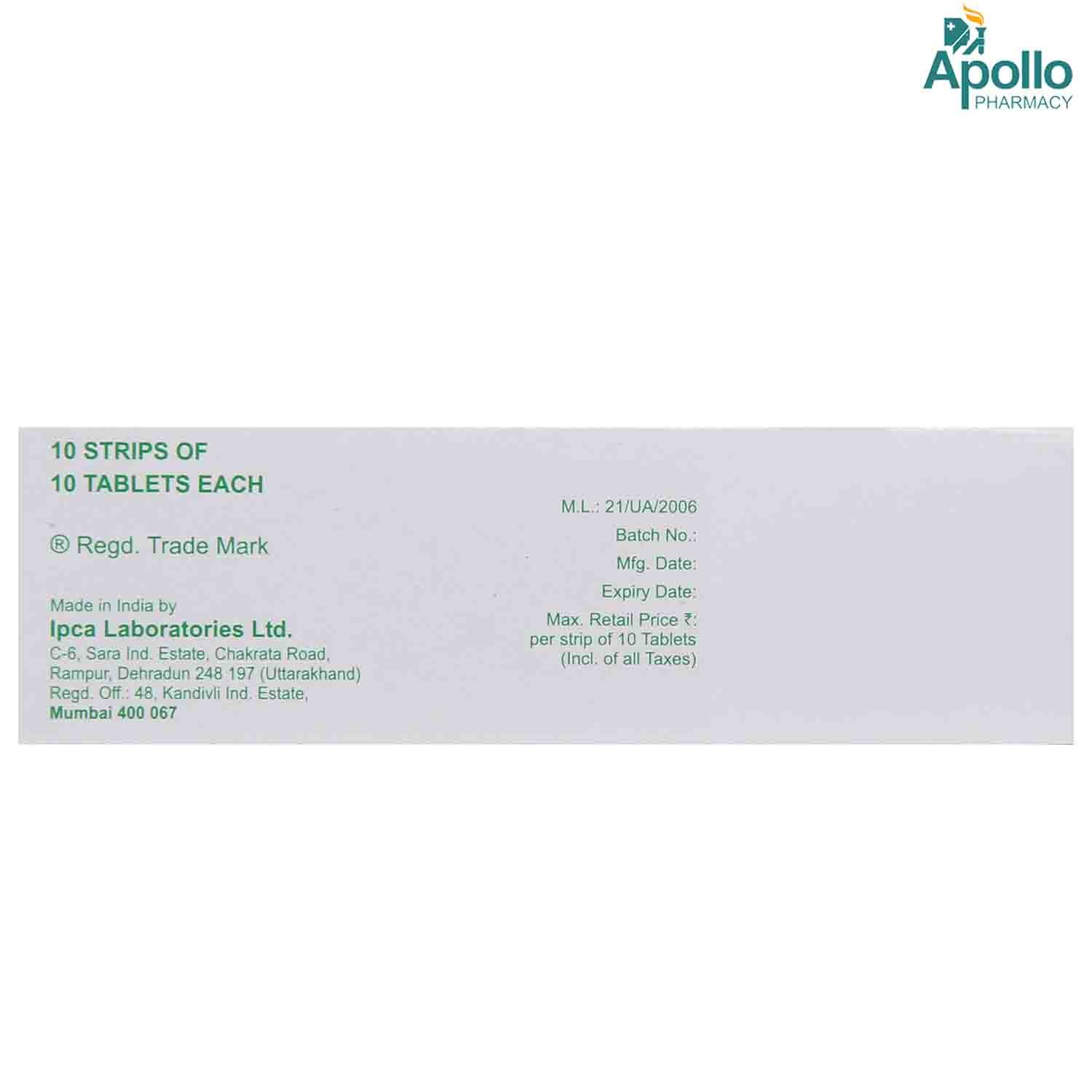 Lisoril 2.5 Tablet 10's Price, Uses, Side Effects, Composition - Apollo ...