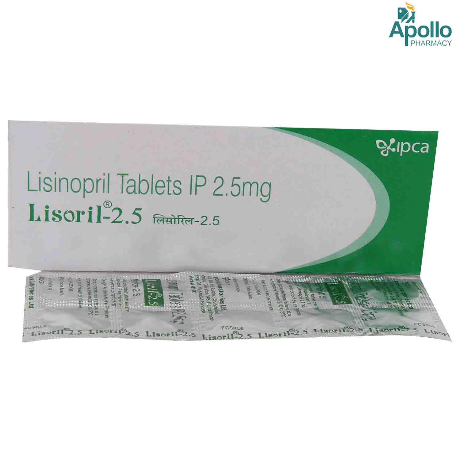 Lisoril 2.5 Tablet 10's Price, Uses, Side Effects, Composition - Apollo ...