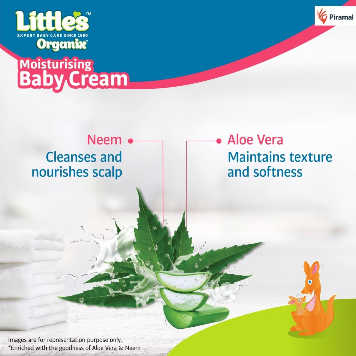 Little's Organix Moisturising Baby Cream, 200 gm Price, Uses, Side ...