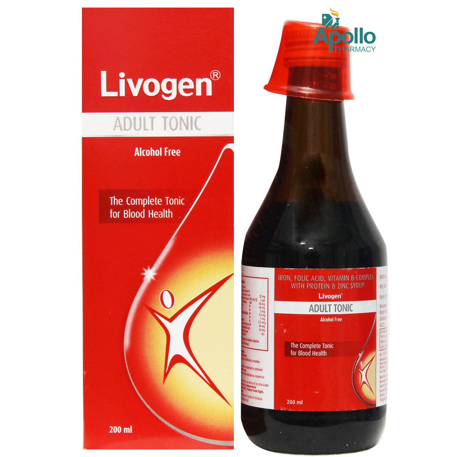 Livogen Adult Tonic 200 ml Price, Uses, Side Effects, Composition ...