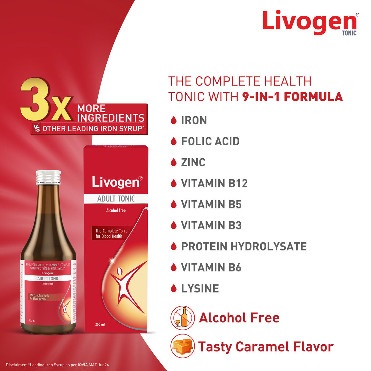 Livogen Adult Tonic | Uses, Side Effects, Price | Apollo Pharmacy