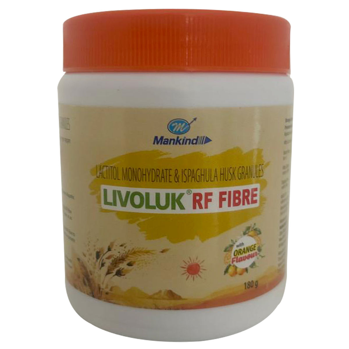 Livoluk RF Fibre Orange Flavour Granules 180 gm | Uses, Side Effects ...