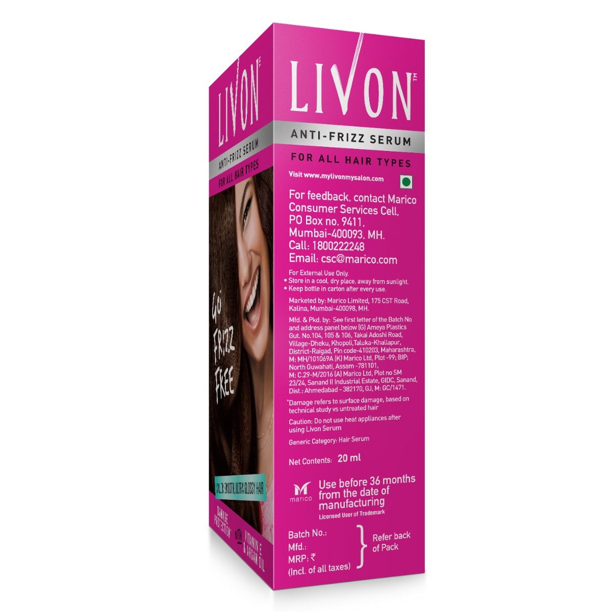 Livon Hair Serum, 20ml Price, Uses, Side Effects, Composition - Apollo ...