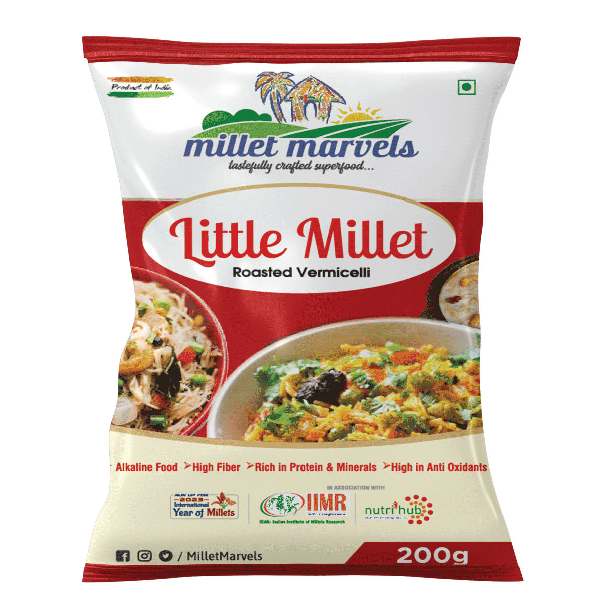 Millet Marvels Little Millet Roasted Vermicelli, 200 gm Price, Uses ...