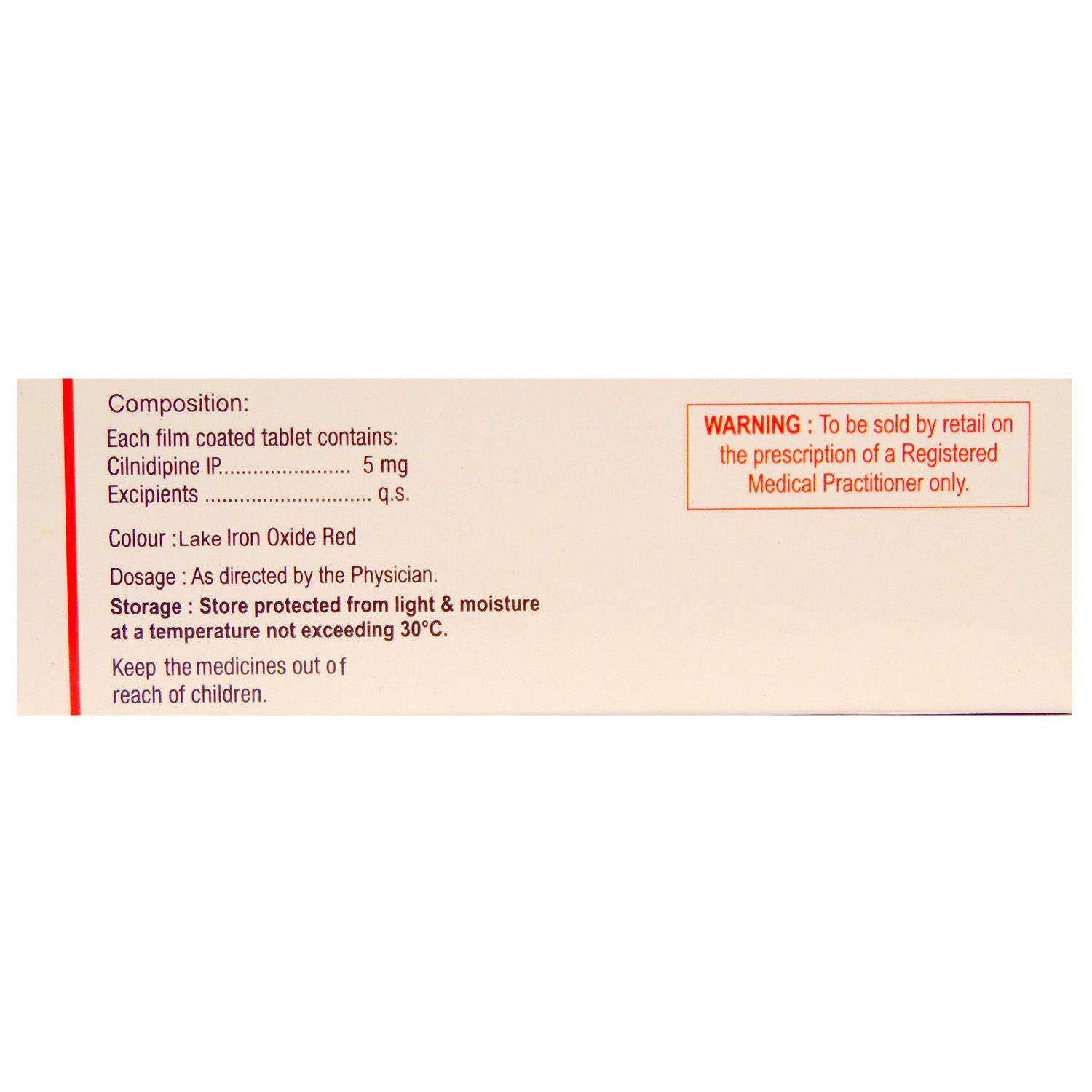 LnBloc 5 Tablet 10's Price, Uses, Side Effects, Composition - Apollo ...
