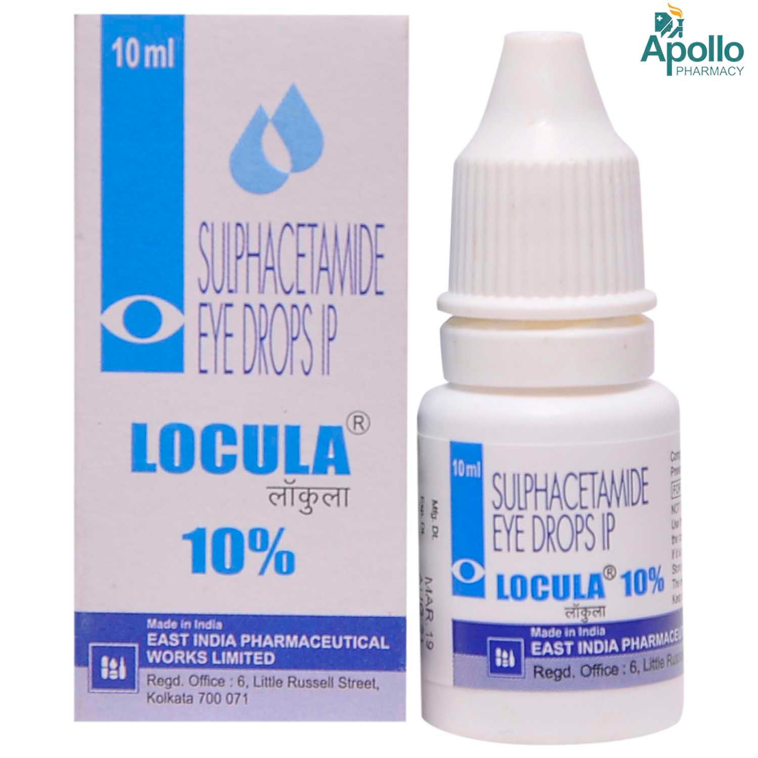 LOCULA 10% DROPS | Uses, Side Effects, Price | Apollo Pharmacy