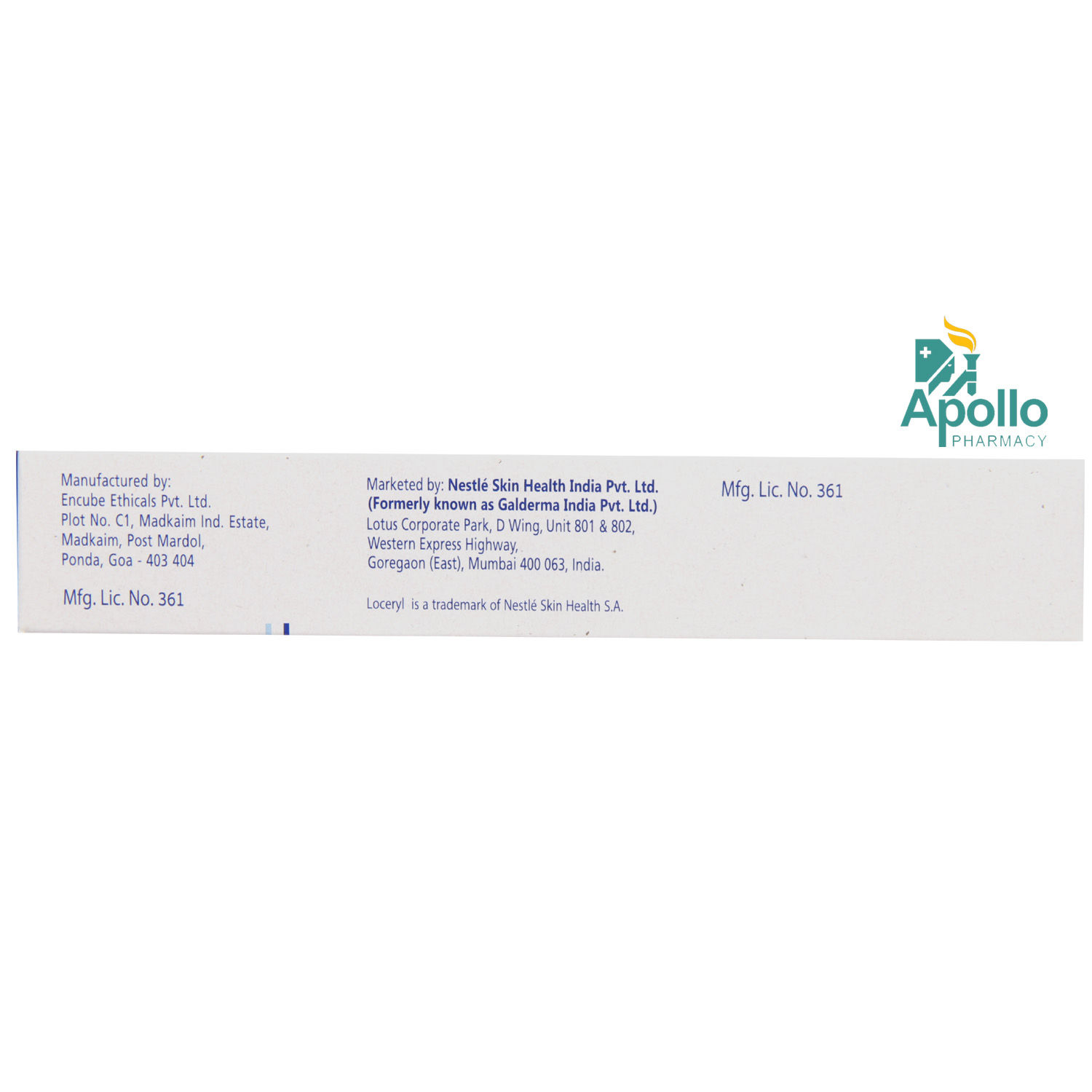 Loceryl Cream | Uses, Side Effects, Price | Apollo Pharmacy