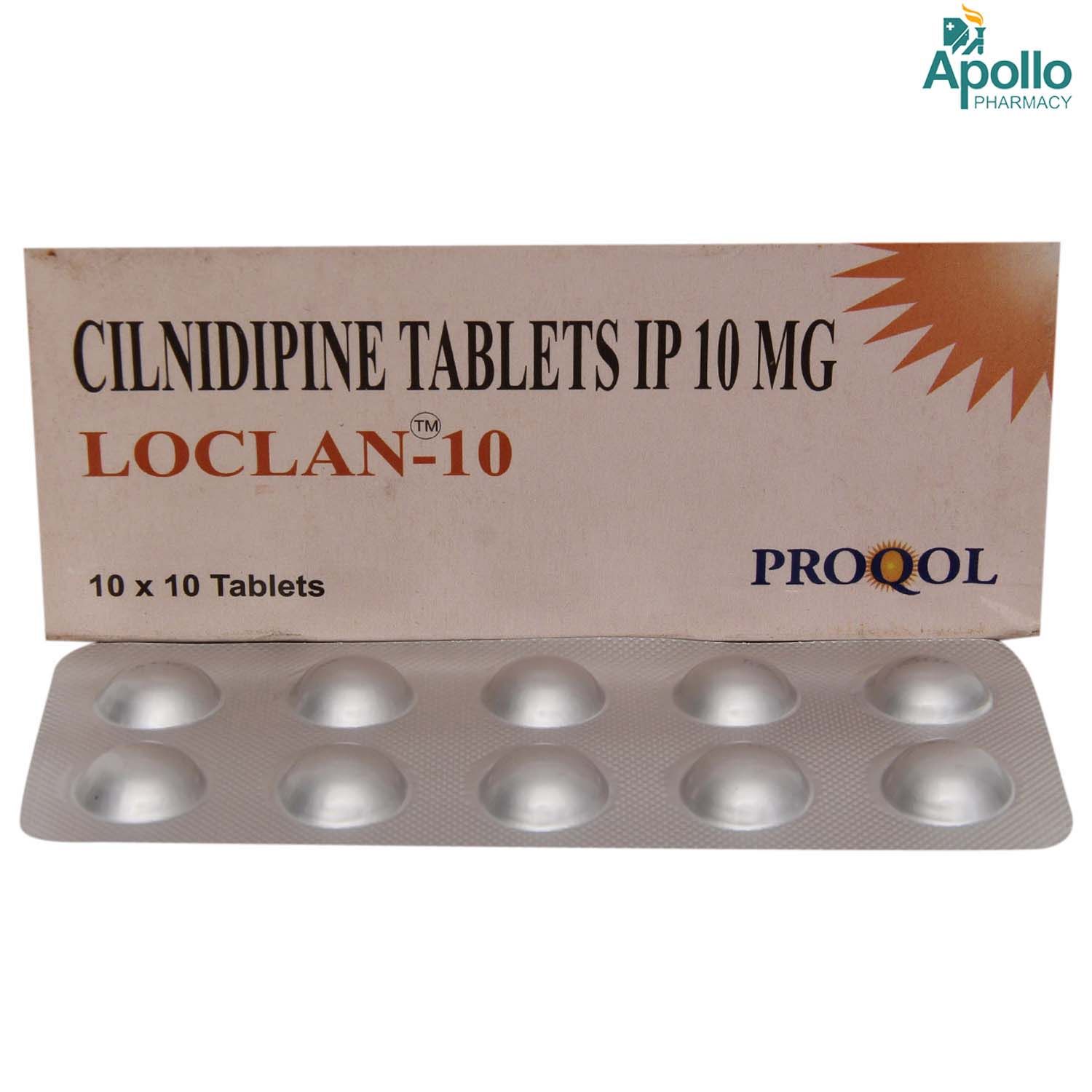 Loclan-10 Tablet 10's Price, Uses, Side Effects, Composition - Apollo ...