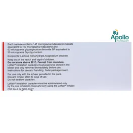 Loftair 110/50 mcg Inhaler with 30 Capsules | Uses, Side Effects, Price ...
