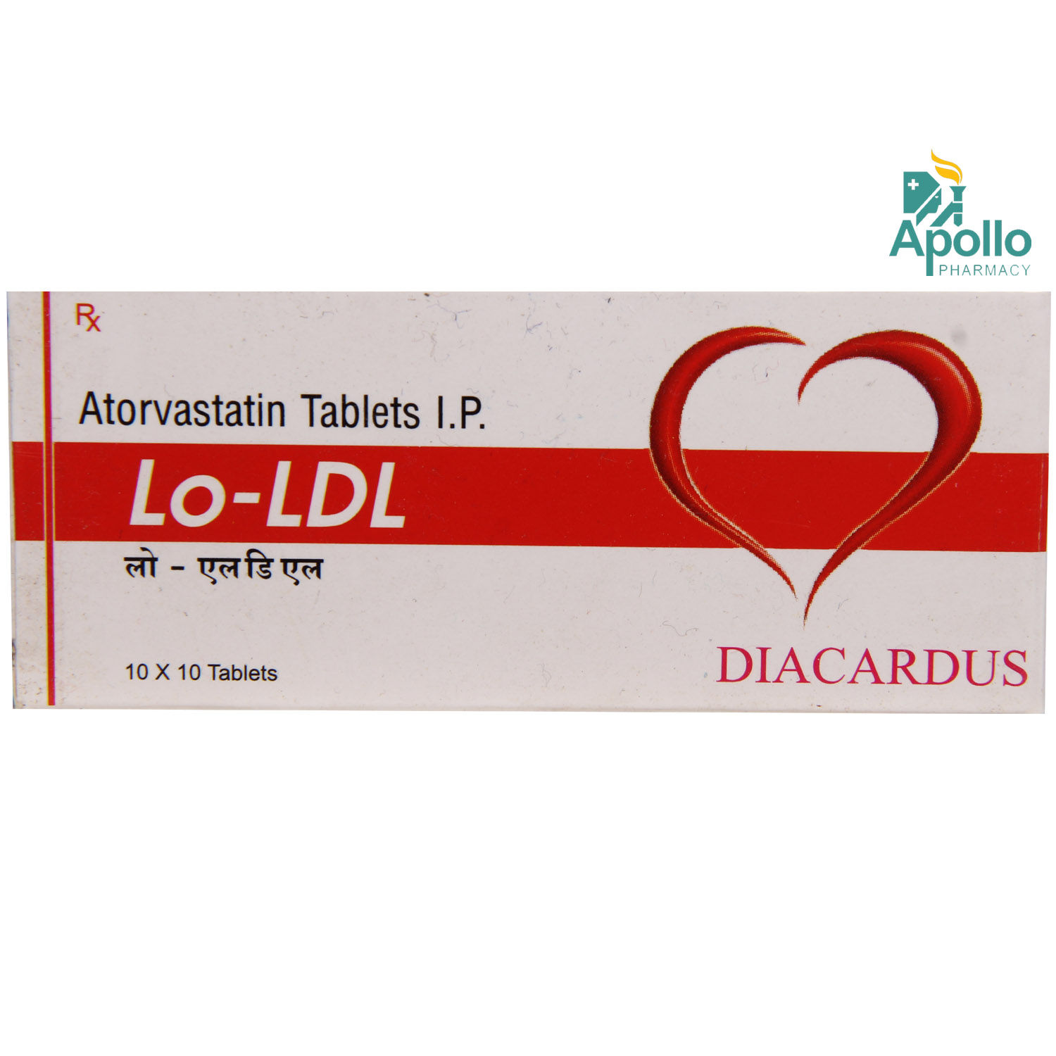 LO LDL 10MG TABLET 1 | Uses, Side Effects, Price | Apollo Pharmacy
