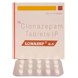 Lonazep 0.5 Tablet | Uses, Side Effects, Price | Apollo Pharmacy