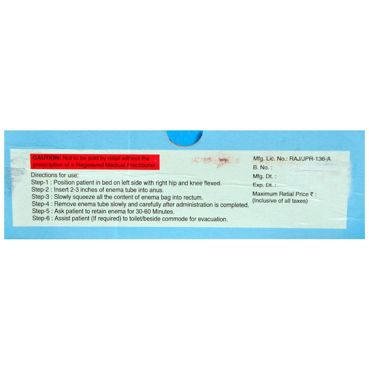 Looz Enema | Uses, Side Effects, Price | Apollo Pharmacy